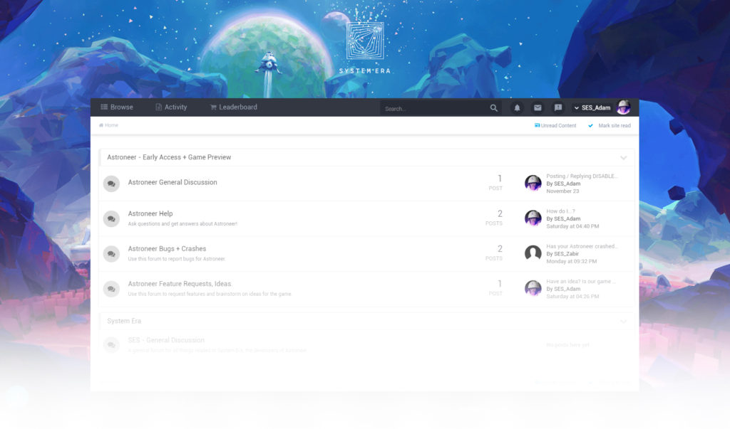 Road map – Astroneer Blog